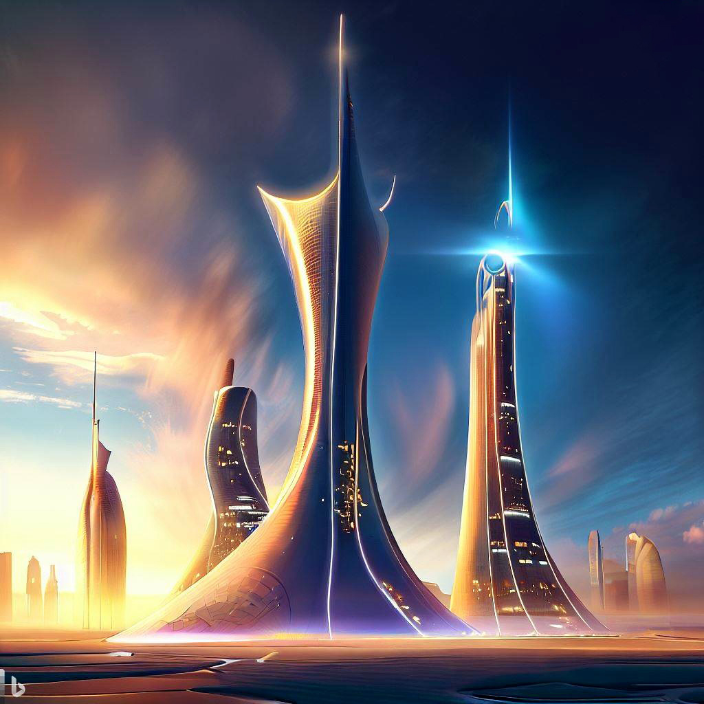 عجیب ترین عکس آسمان خراش ها در 300 سال بعد