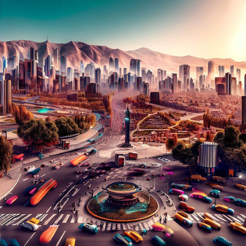 تهران در سال 1502 از نظر هوش مصنوعی چه شکلی خواهد بود؟ عکس