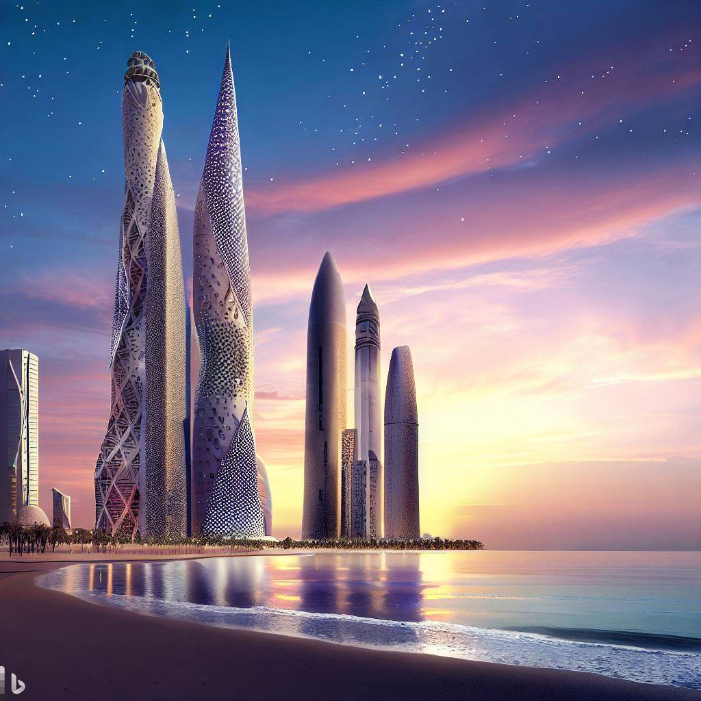 عجیب ترین عکس آسمان خراش ها در 300 سال بعد