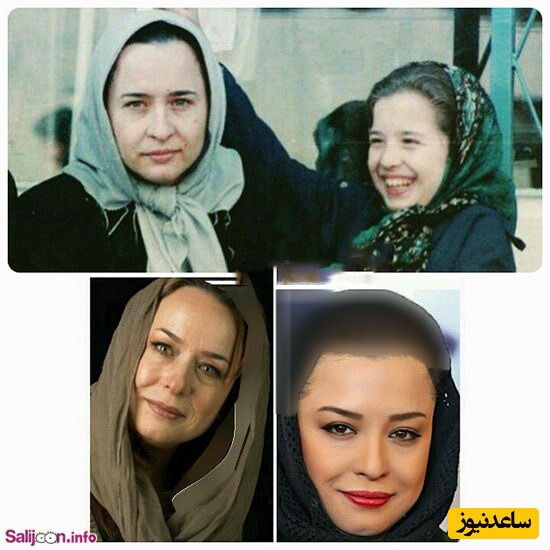 تغییر چهره زیبای مهراوه شریفی نیا خانم بازیگر جذاب نجلا از کودکی تا