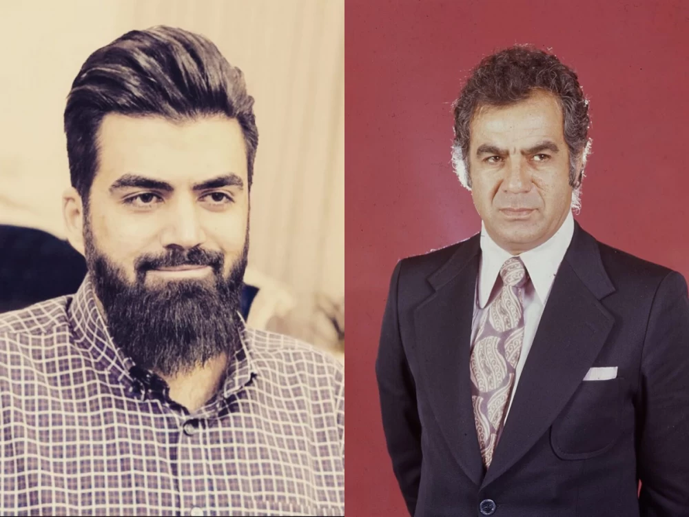 عکس جذاب پسر ناصر ملک مطیعی برای اولین بار شباهت را ببینید