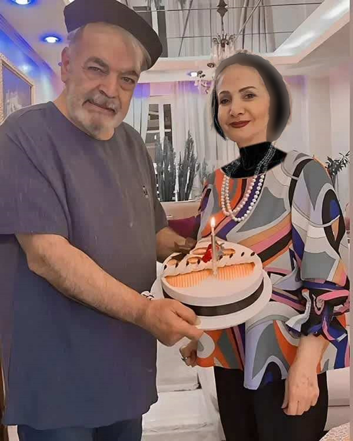 عکس زن زیبای حمید لولایی زیباتر از مریم امیر جلالی روزنو
