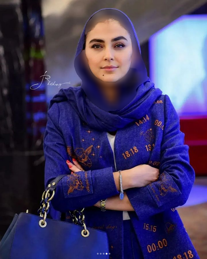 چهره این خانم بازیگر برنزه و جذاب در سراسر شهر غوغا کرد عکس های جدید