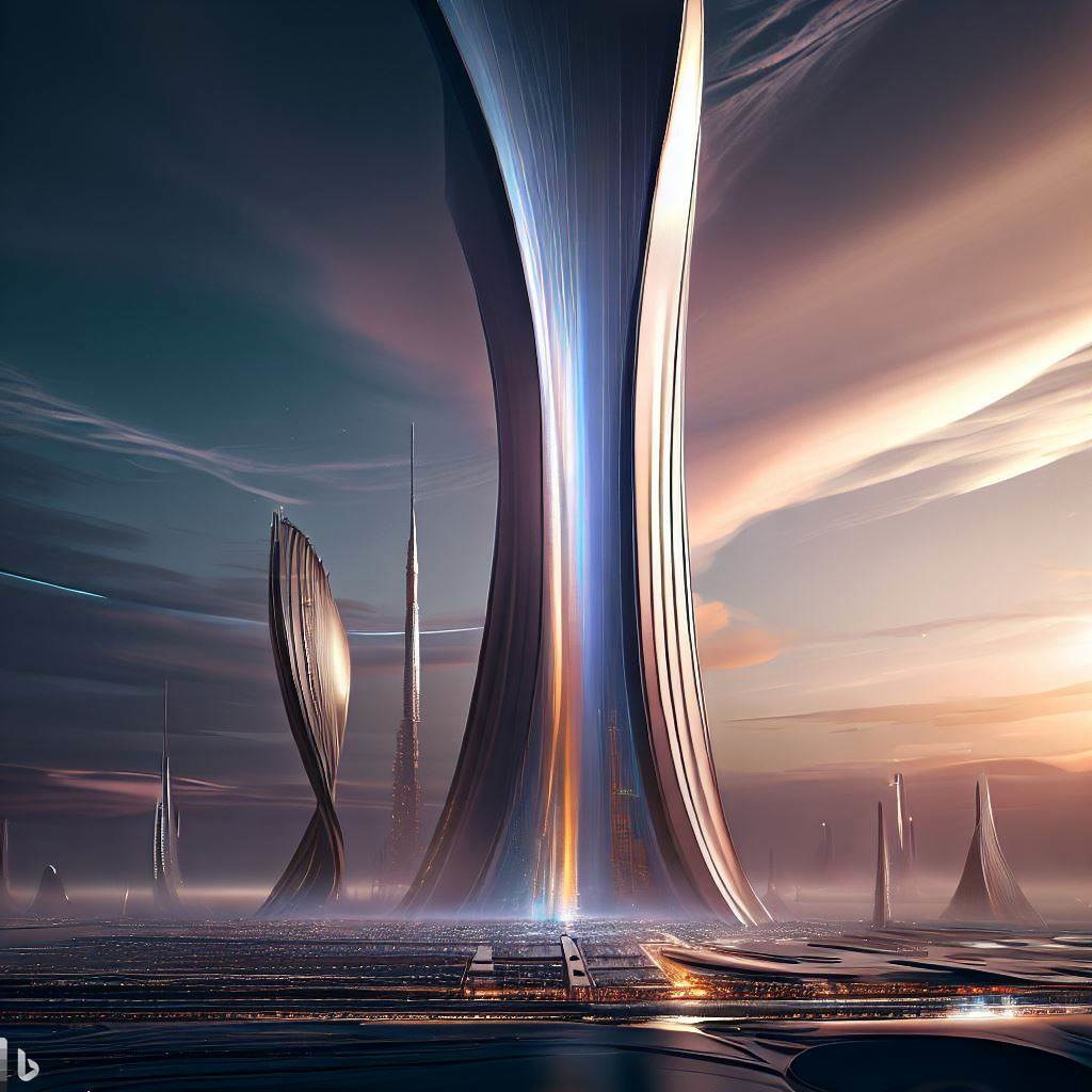 عجیب ترین عکس آسمان خراش ها در 300 سال بعد