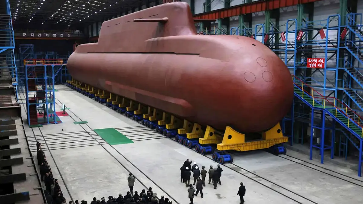 North Korea reveals new images of its first ‘nuclear-powered’ submarine
