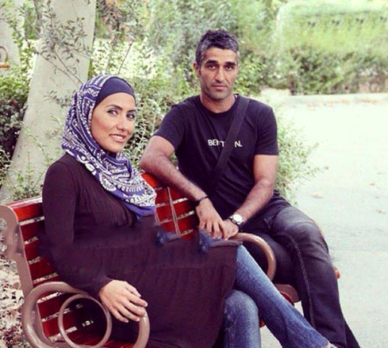 عکس لو رفته و صمیمی پژمان جمشیدی با زن معروف ایرانی این زن کیست؟
